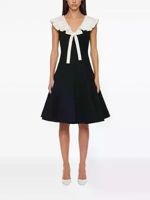 SHUSHU/TONG Ruffled Bow-detail Mini Dress