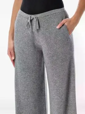 RHEA Drawstring Wide-leg Trousers - Grey