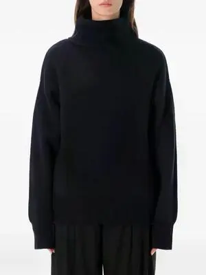 RHEA Roll-neck Drop-shoulder Sweater