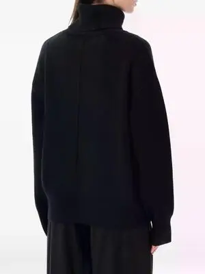 RHEA Roll-neck Drop-shoulder Sweater