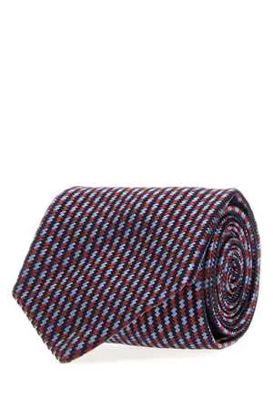 Brioni Embroidered Silk Tie - Multicolor