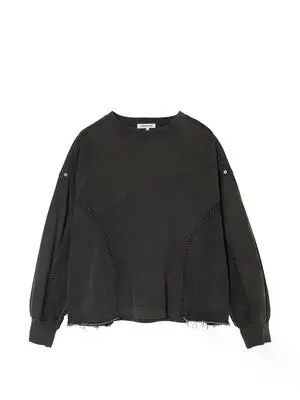 Undercover Frayed Panelled Sweatshirt