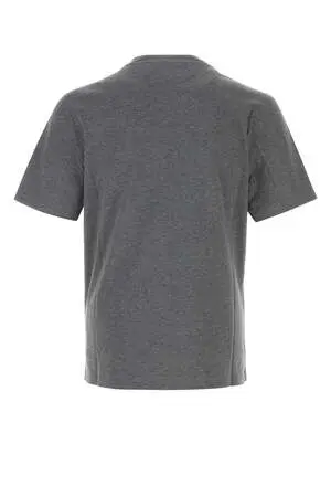 Brunello Cucinelli Dark Grey Cotton T-shirt