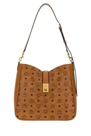 Mcm Printed Canvas Tracy Shopping Bag - Multicolor