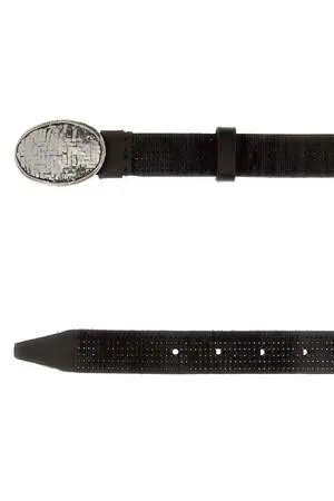 Brunello Cucinelli Dark Leather Belt - Brown