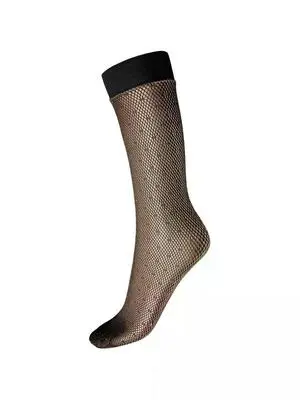 Wolford Polka-dot Net Socks