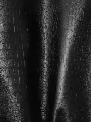 NINEMINUTES The Virgo Cocco Crocodile-effect Jacket