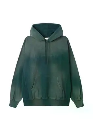 THISISNEVERTHAT Embroidered Faded Hoodie - Green