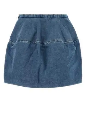 Loewe Denim Mini Skirt