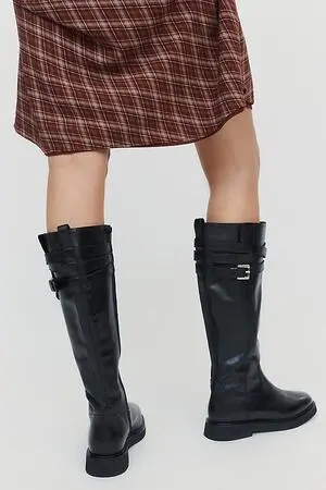 Anthropologie Tall Ridg Boots - Black