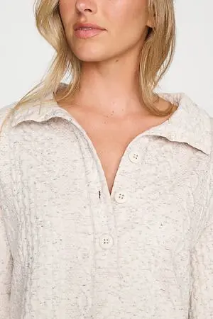 Sanctuary Halley Cable-knit Sweater
