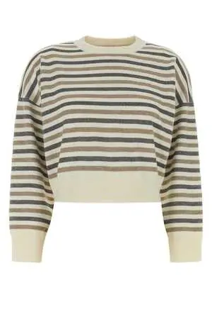 Brunello Cucinelli Embroidered Wool Sweater - Multicolor
