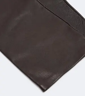 Khaite Remo Leather Gloves