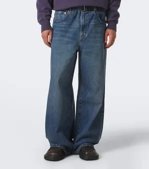 Sacai Belted Wide-leg Jeans