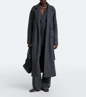 Max Mara Draped Cashmere Bodysuit - Grey