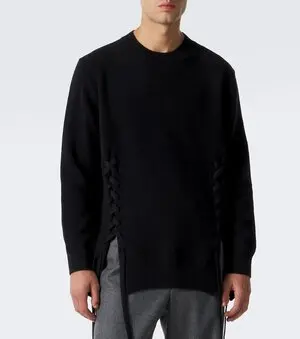Simone Rocha Braided Wool-blend Sweater