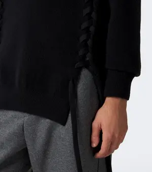 Simone Rocha Braided Wool-blend Sweater