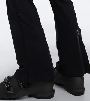 YVES SALOMON Belted Shearling-trimmed Ski Suit