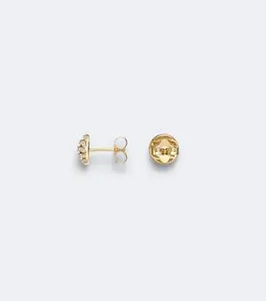 David Yurman Sculpted Cable 18kt Earrings With Diamonds