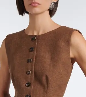 Magda Butrym Virgin Wool Vest