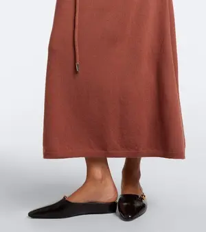 Max Mara Knitted Cashmere Maxi Skirt