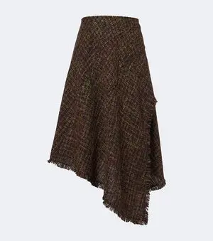 Proenza Schouler White Label Layne Bouclé Midi Skirt