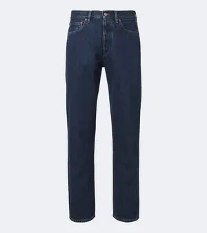 Thom Sweeney Mid-rise Slim Jeans - Blue