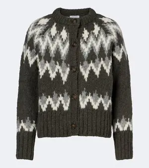 Veronica Beard Christina Fair Isle Cardigan