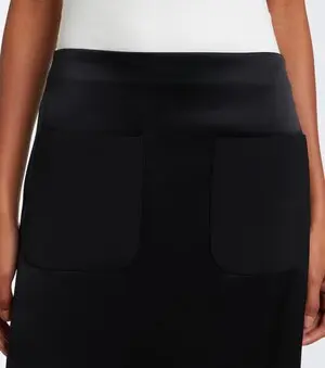 COURREGES Courrèges Satin Pencil Skirt