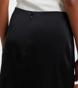 COURREGES Courrèges Satin Pencil Skirt