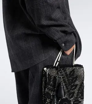 Magda Butrym Plaid Virgin Wool Shirt