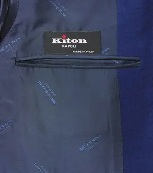 Kiton Wool And Cashmere Blazer