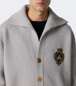 Dolce & Gabbana Logo Virgin Wool Cardigan