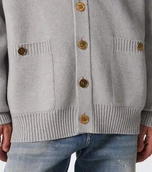 Dolce & Gabbana Logo Virgin Wool Cardigan