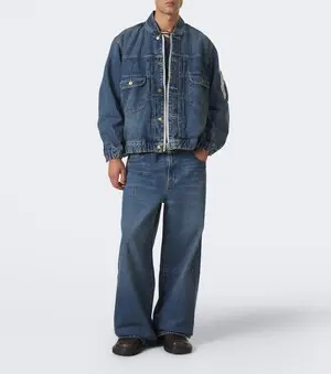Sacai Denim Bomber Jacket