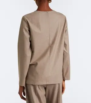 Max Mara Cashmere-blend Top