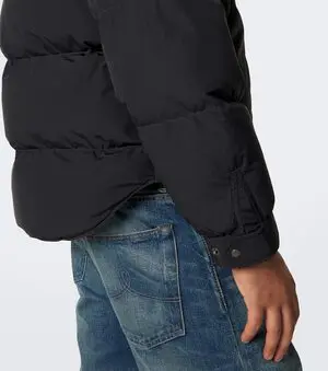 Ralph Lauren Suede-trimmed Puffer Jacket