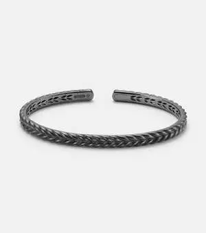 David Yurman Chevron Titanium Cuff Bracelet - Black