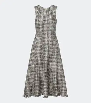 Proenza Schouler White Label Beatrix Bouclé Midi Dress