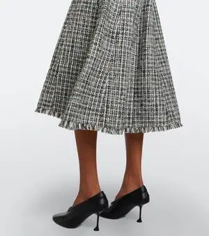 Proenza Schouler White Label Beatrix Bouclé Midi Dress