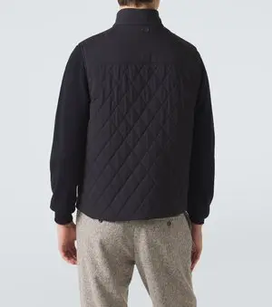 Agnona Quilted Vest