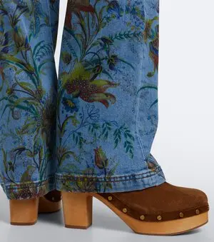 Veronica Beard Loreen Studded Suede Ankle Boots