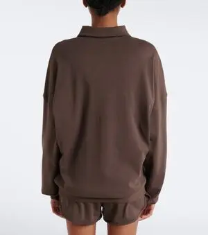 NORBA Cotton Polo Sweater - Brown