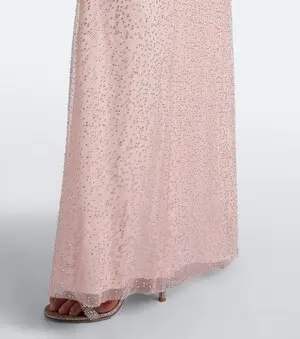 Jenny Packham Solstice Embellished Gown - Pink