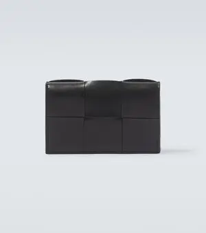 Bottega Veneta Intreccio Cassette Leather Card Holder