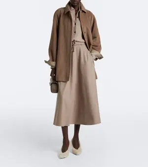 Max Mara Knitted Cashmere-blend Cardigan