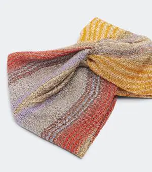Missoni Striped Lamé Headband