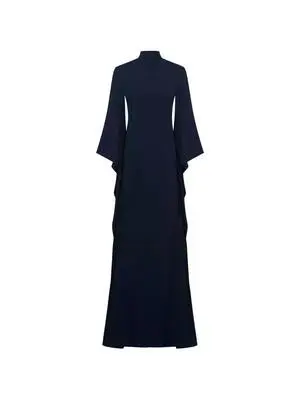 TALLER MARMO Dragon Draped-sleeve Gown