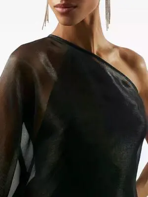 TALLER MARMO Boston One-shoulder Mini Dress
