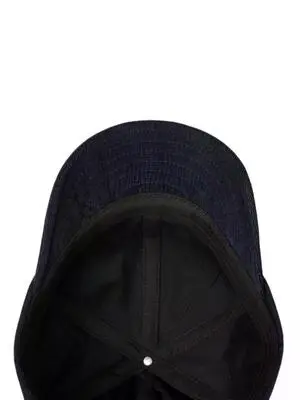 Paul Smith Navy 'book Club' Corduroy Cap